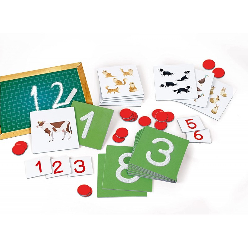 Clementoni 16361 Sapientino Numeri tattili Montessori Gioco educativo ...