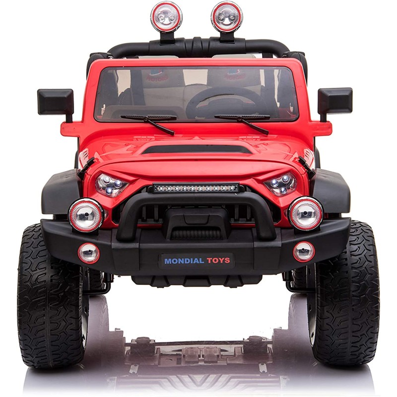 Auto Elettrica Macchina Per Bambini 2 Posti Maxi Fuoristrada 12V con ...