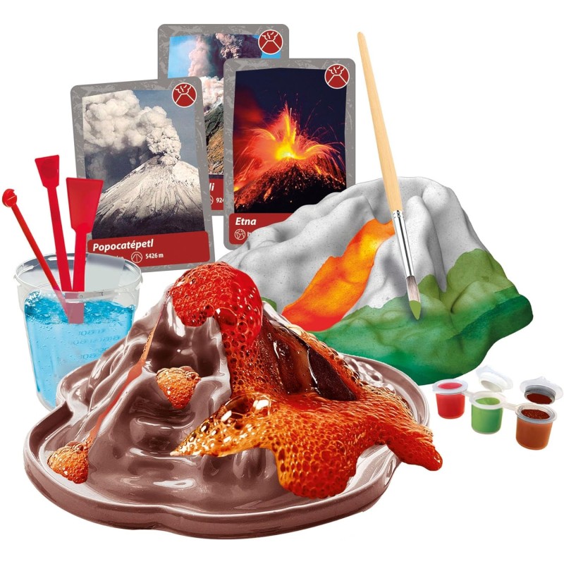 Clementoni 19337 Scienza e Gioco Storia della Vita sulla Terra Esperimenti di Scienza con Realtà ...