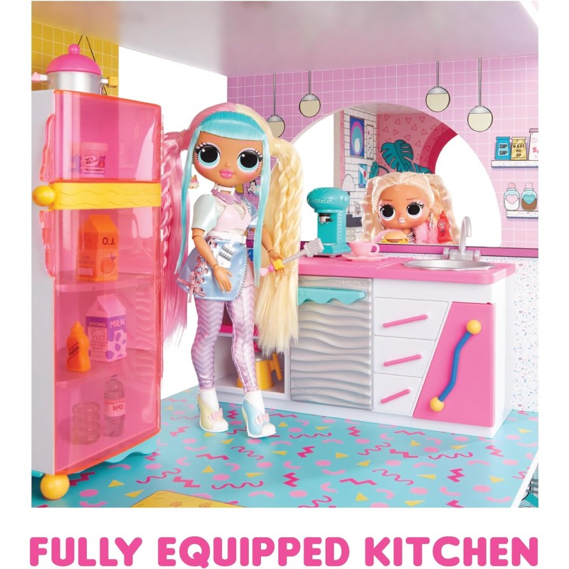 Grandi Giochi 502470 L.O.L. Surprise OMG Casa fashion con più di 85 ...