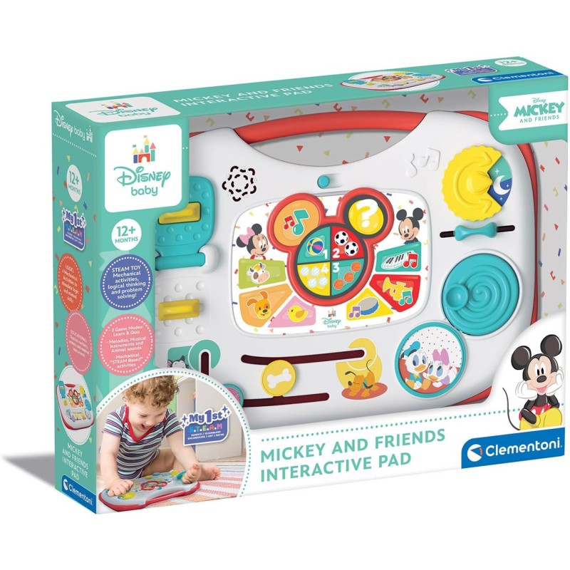 Clementoni 17890 Disney Mickey And Friends Interactive Pad Elettronico ...