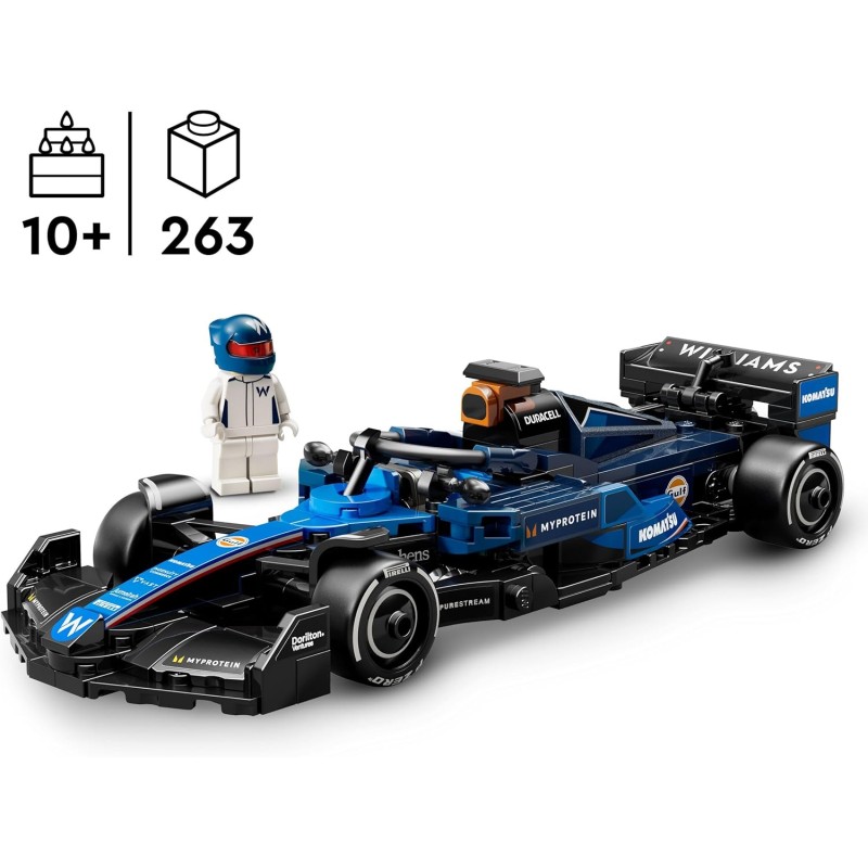 LEGO Speed Champions 77249 Auto da Corsa F1 Williams Racing FW46 ...