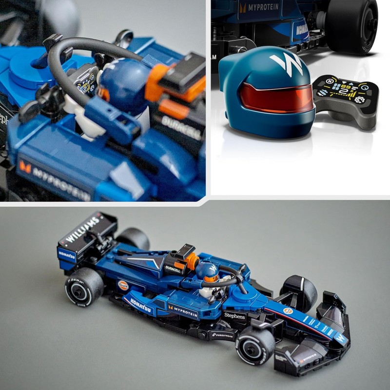 LEGO Speed Champions 77249 Auto da Corsa F1 Williams Racing FW46 ...