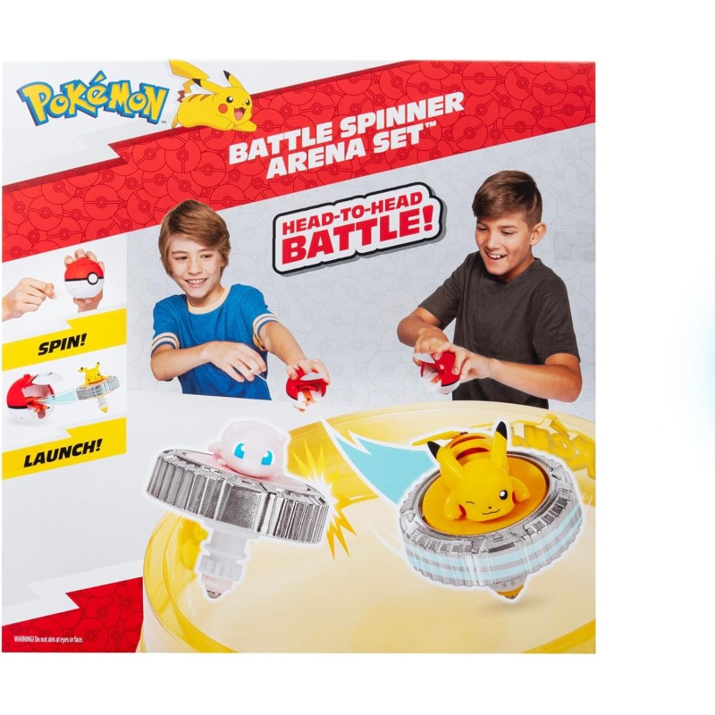 Jakks Pacific PKW4403 Pokémon Battle Spinner Arena - Set Due Battle ...