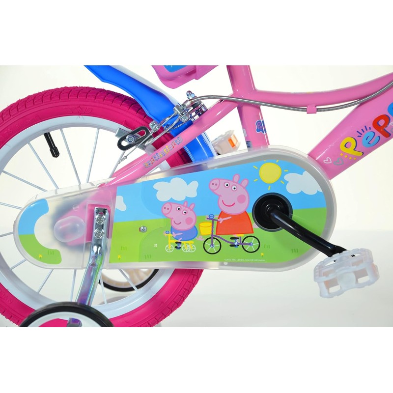 Bici Peppa Pig Bici Peppa Pig 14 Dino Bikes 144R-PGS Bicicletta ...