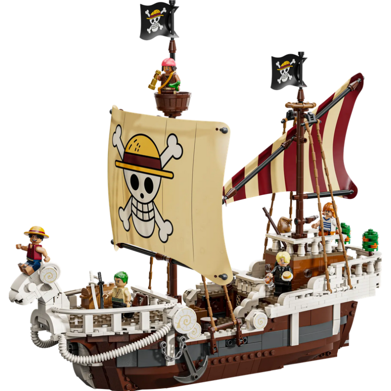 Lego One Piece 75639 La nave pirata Going Merry con 5 minifigure ...