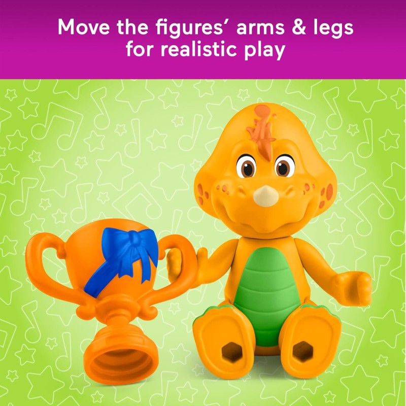 Mattel HYG99 Barney's World - Billy da 8cm & Mel con accessorio